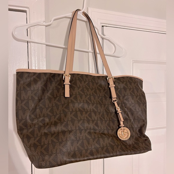 MICHAEL Michael Kors | Bags | Michael Kors Mk Brown Tote | Poshmark